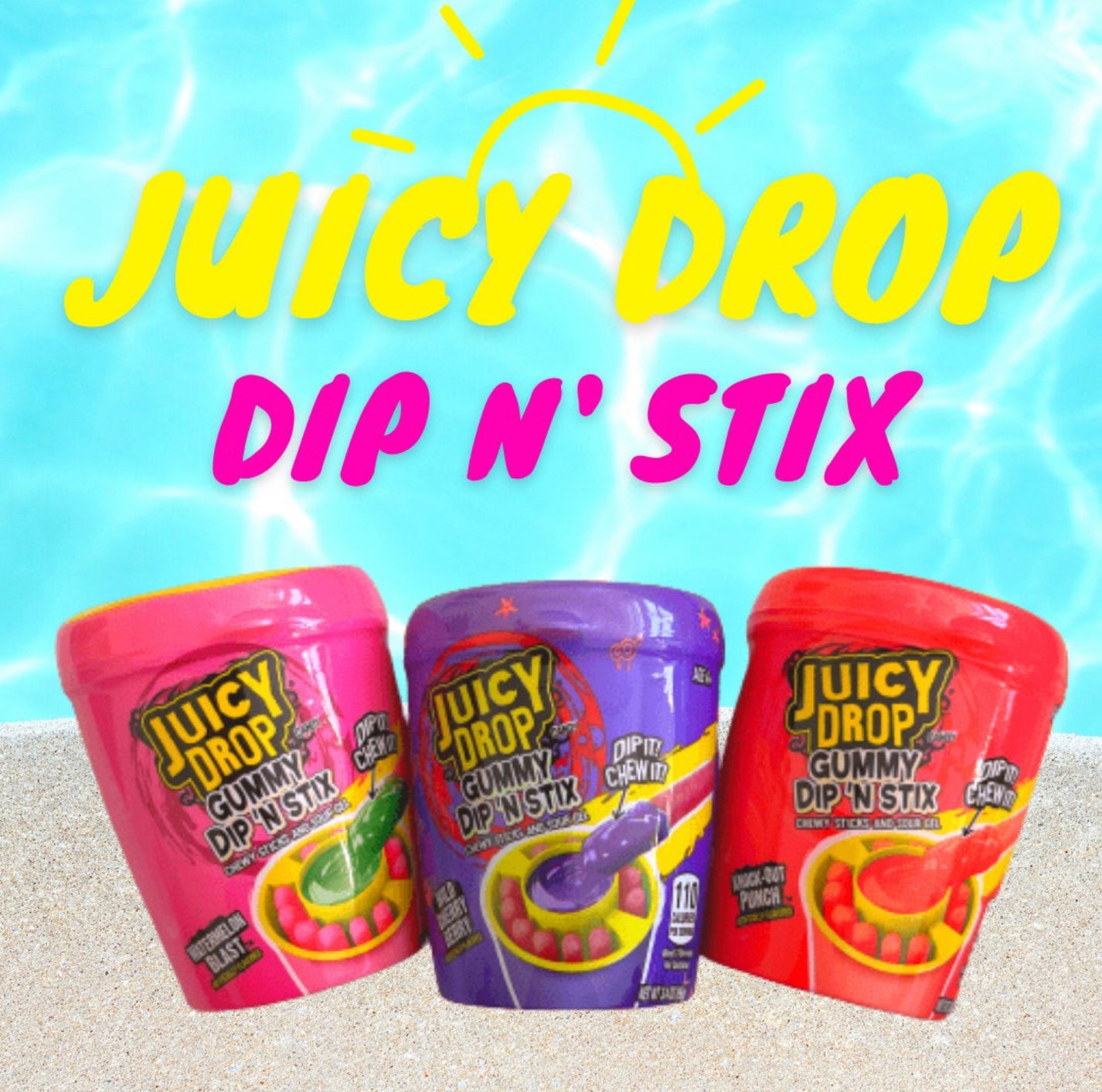 Juicy Drop Gummy Dip n' Stix – Traptreatzvip